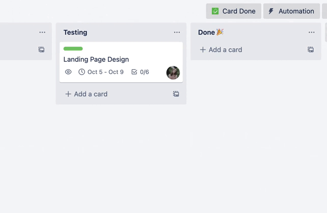 Card Done Power-Up | Trello